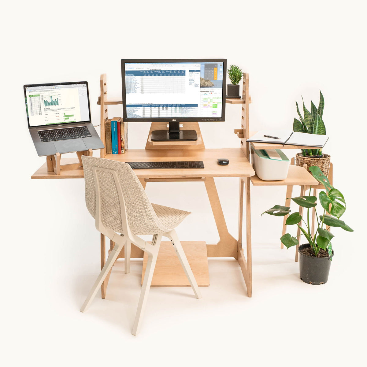 Monitor Stand for Home Office Desk | Work From Home Desks | Work From ...