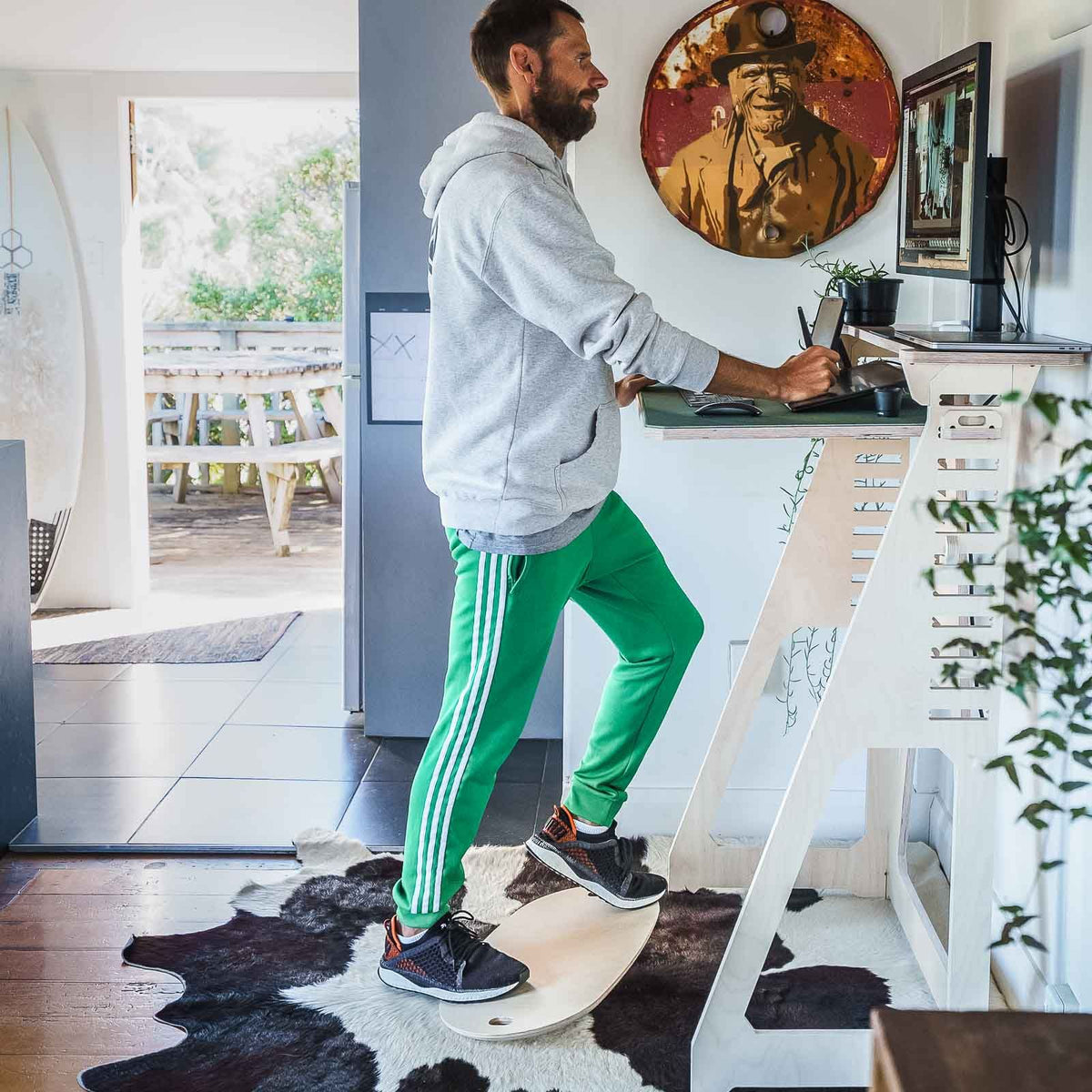 Move Board | Balance Board for Standing Desks | Work From Home Desks