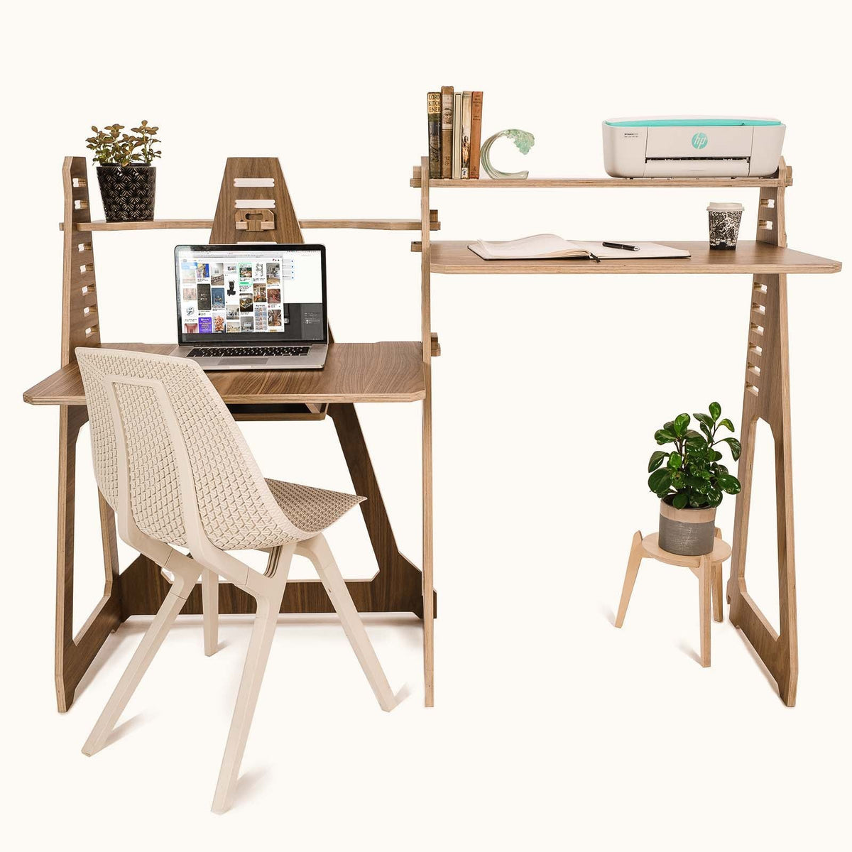 WFH Double Wide Desk | Home Office Desk | Work From Home Desks | Work ...